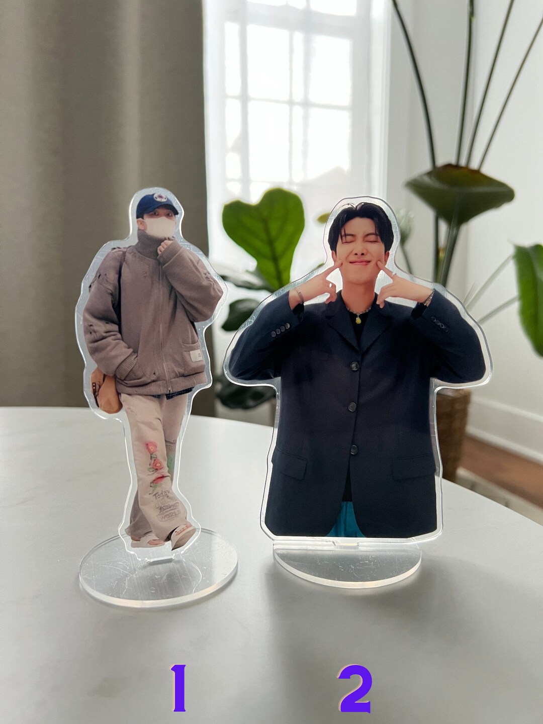 RM Airport Outfit Fashion Standee, RM With Cute Dimples Standee | 15cm ...