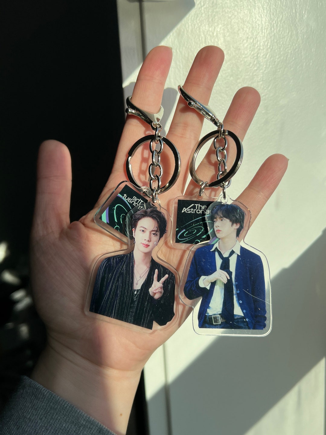 Jin 'the Astronaut' Photoshoot Keychain - Etsy