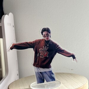 Hobi in Black Suit Standee, Hobi With Peace Signs Standee, Hobi With ...