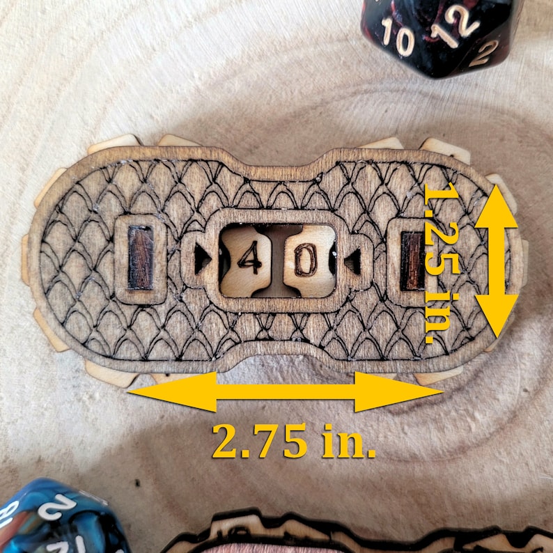 Hit Point Counter, Life Counter, HP Tracker - Etsy