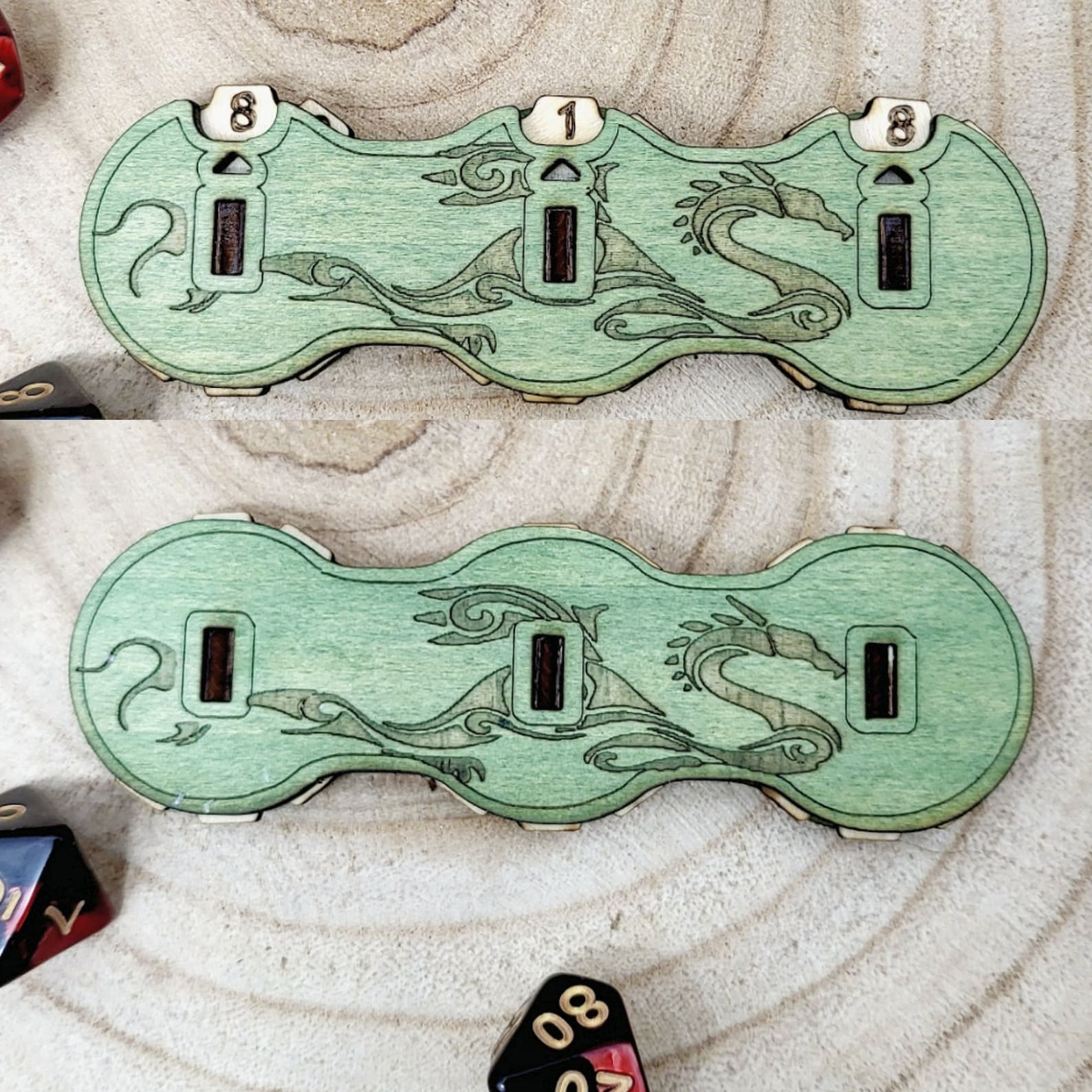 Triple Hit Point Counter, Life Counter, HP Tracker - Etsy
