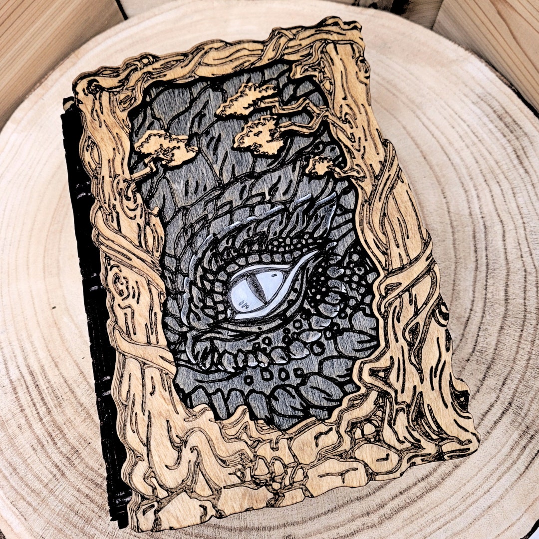 Dragon's Eye Faux Book Deck Box/ Figure Box/ Magic Cards - Etsy