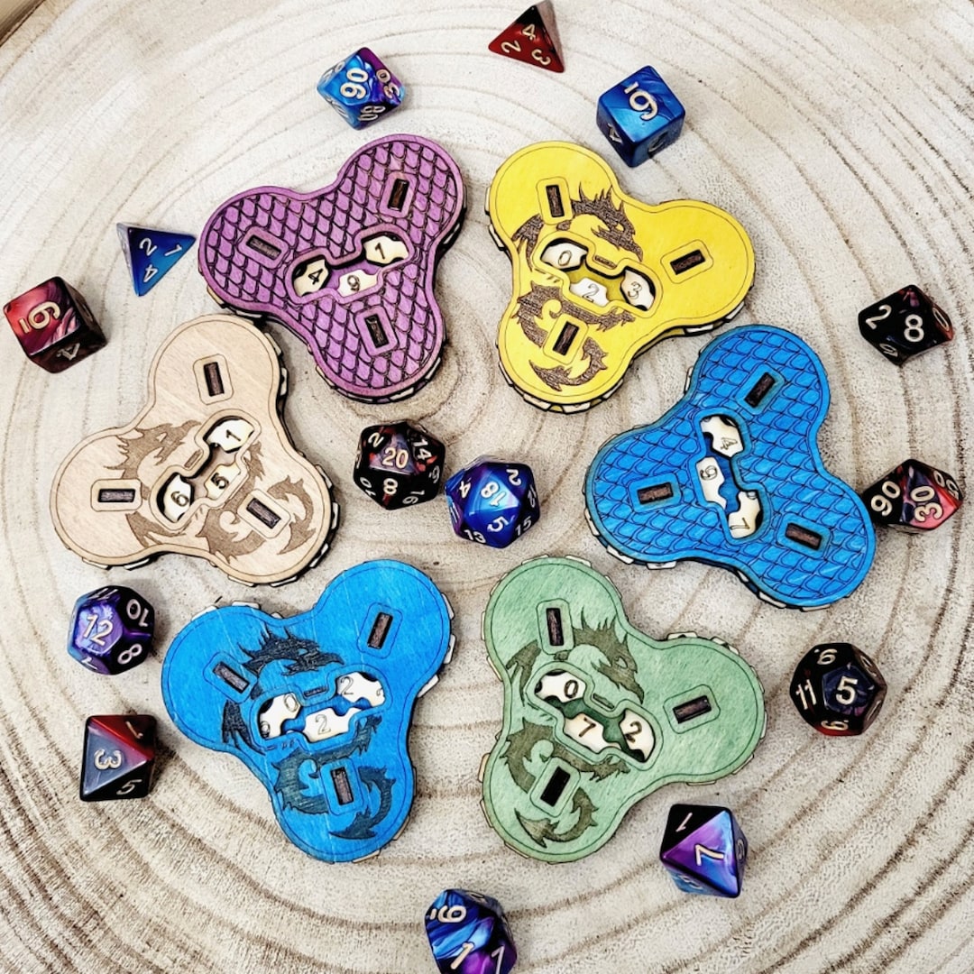 Triple Hit Point Counter, Life Counter, HP Tracker - Etsy