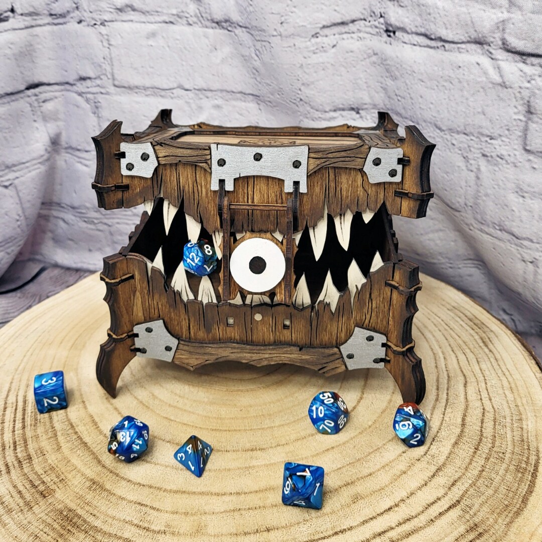 One Eyed Mimic Chest Monster - Etsy