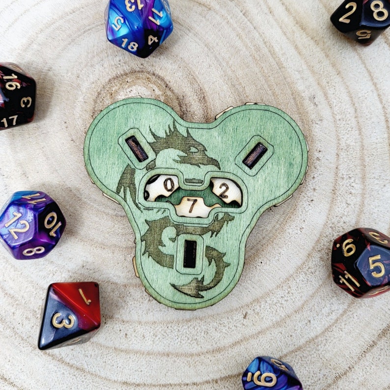 Triple Hit Point Counter, Life Counter, HP Tracker - Etsy