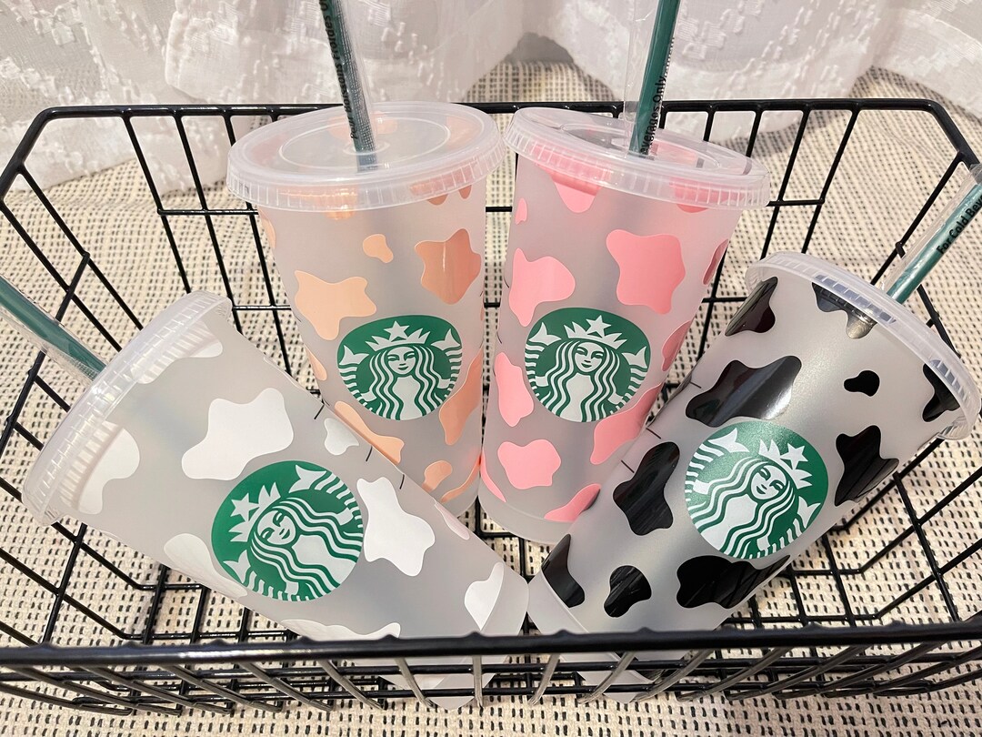 Cow Print Starbucks Cup / Cow Print Reusable / Starbucks Cup / Cow ...