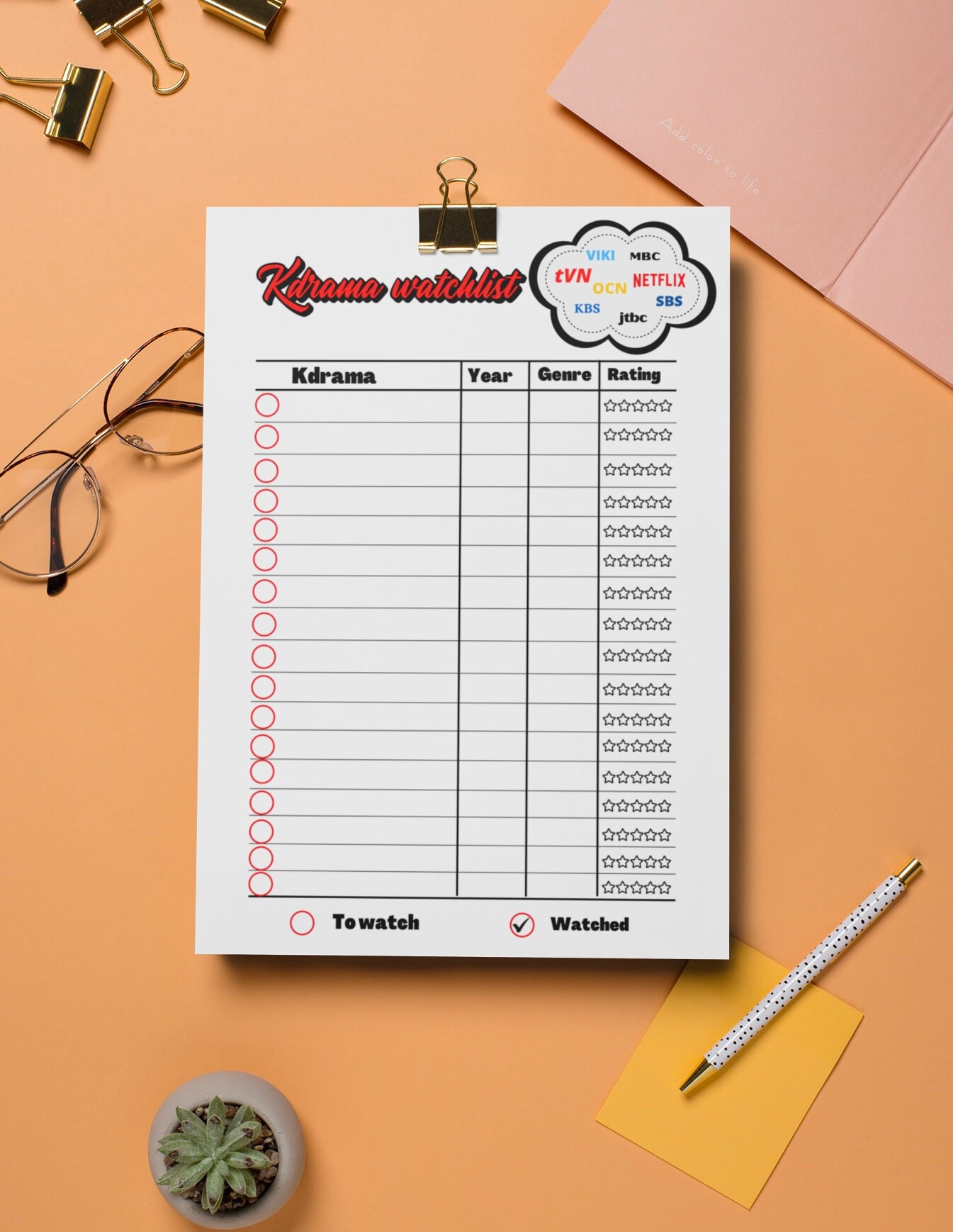Kdrama Watchlist/ Korean Drama Checklist/ Top 10 Best Kdramas/ Kdramas ...