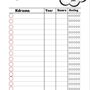 Kdrama Watchlist/ Korean Drama Checklist/ Top 10 Best Kdramas/ Kdramas ...