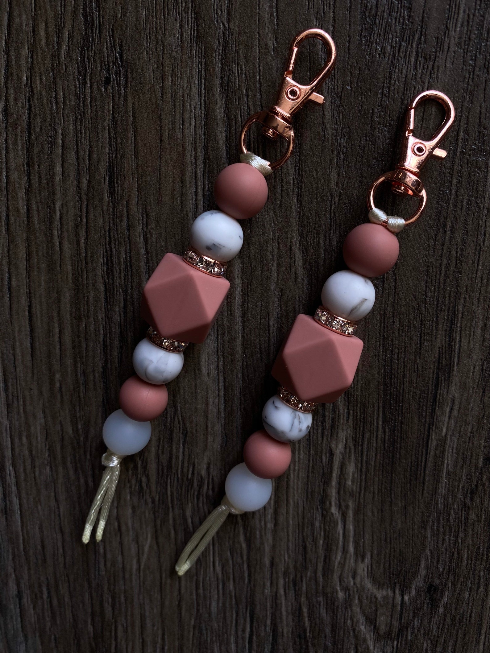 SIlicone bead keychain /keychain / keyring / silicone beads / | Etsy SIlicone bead keychain /keychain / keyring / silicone beads / | Etsy