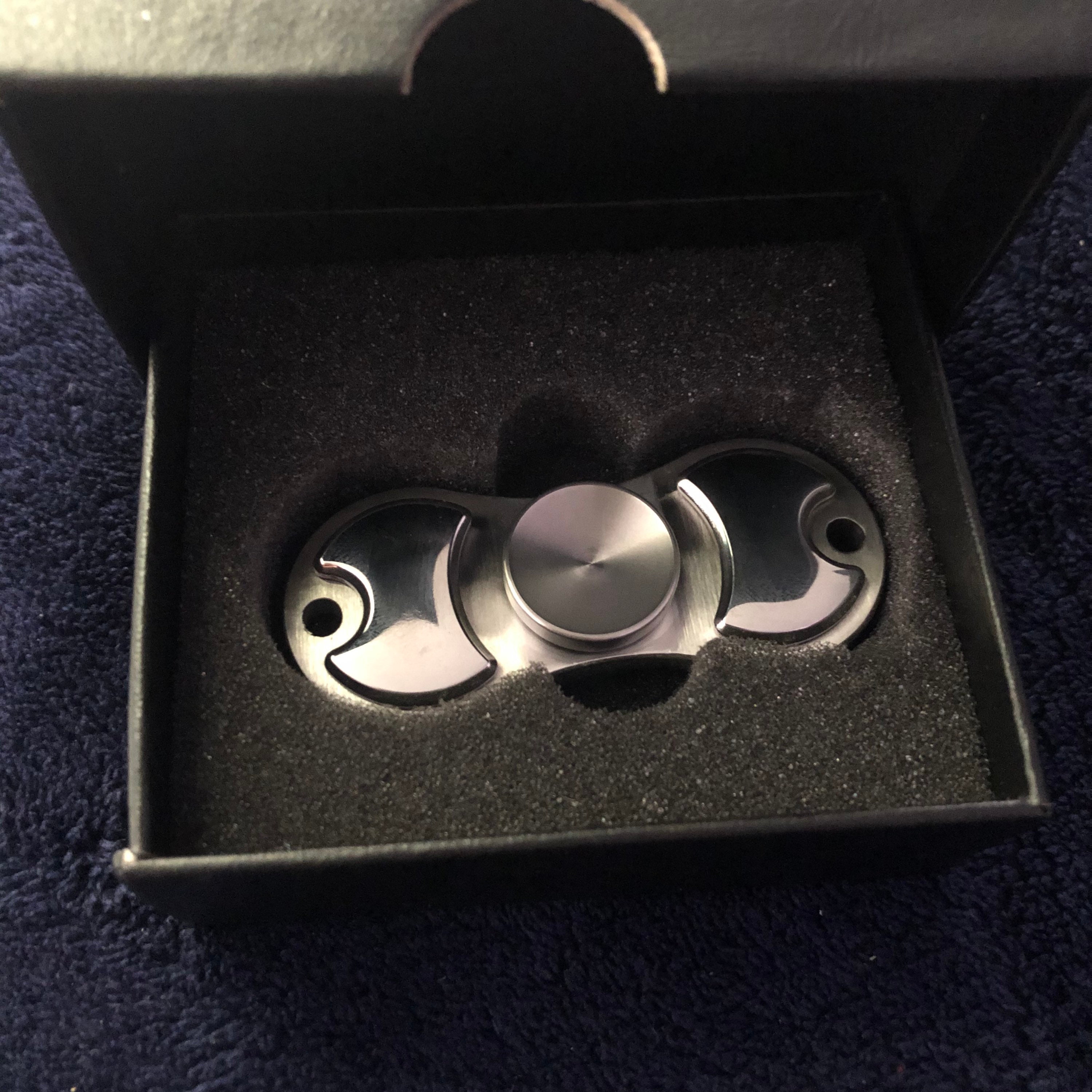 Stainless Steel Fidget Spinner - Etsy