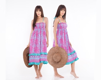 Elastic Bodice Dress | Etsy