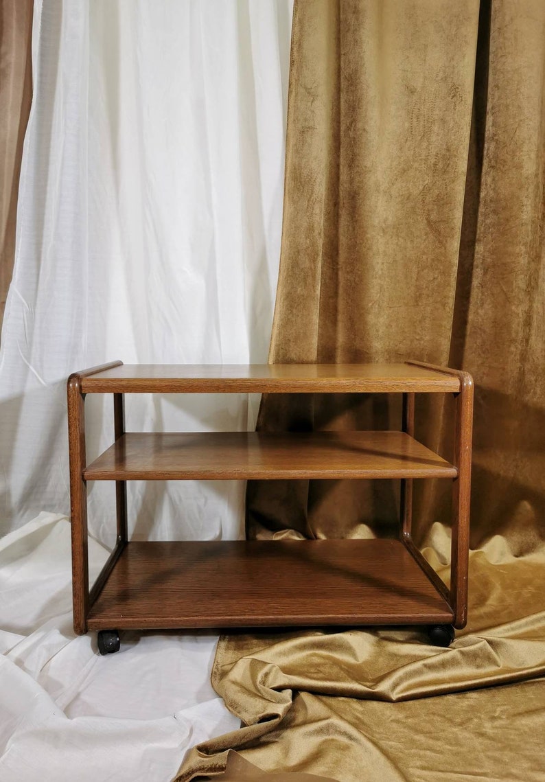 1960s Midcentury Danish Modern Bar Cart Server With - Etsy
