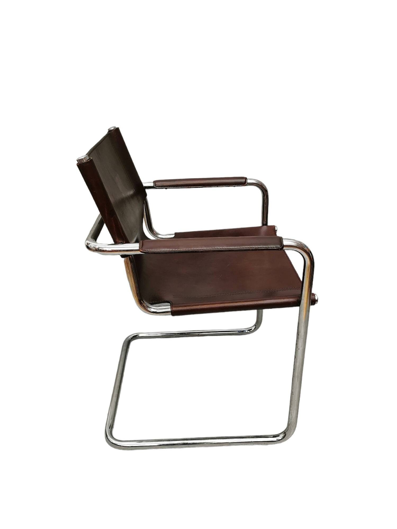 Vintage Original Matteo Grassi Chair Brown 1970s. - Etsy