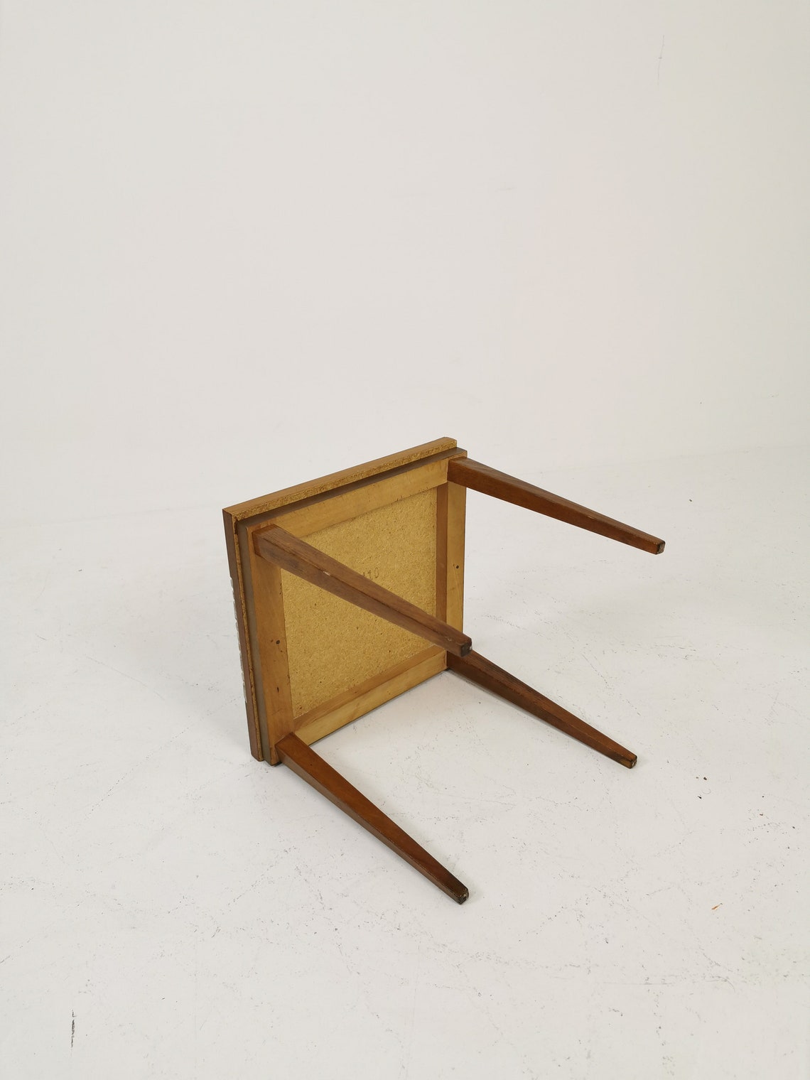 60s-70s Mosaic Plant Table, Side Table Midcentury Plant Riser With ...