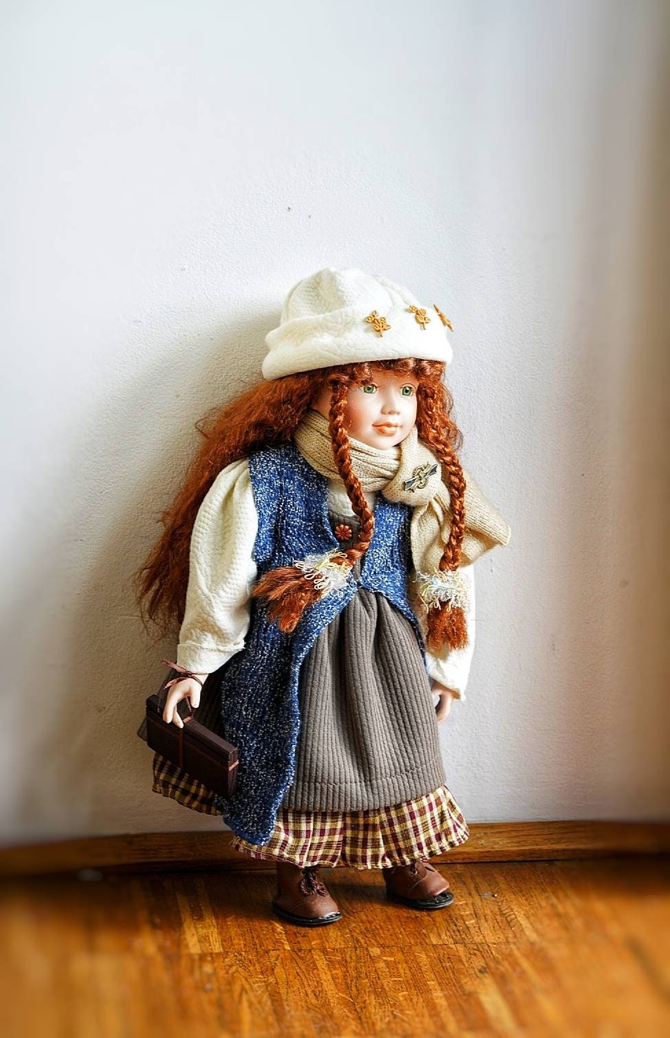 Beautiful Vintage Porcelain Handmade Doll - Etsy