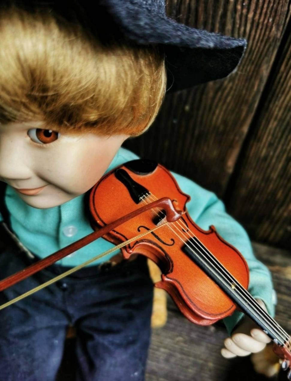 Ethan Mid-century Vintage Amish Doll by Joan Ibarolle for Ashton Drake ...