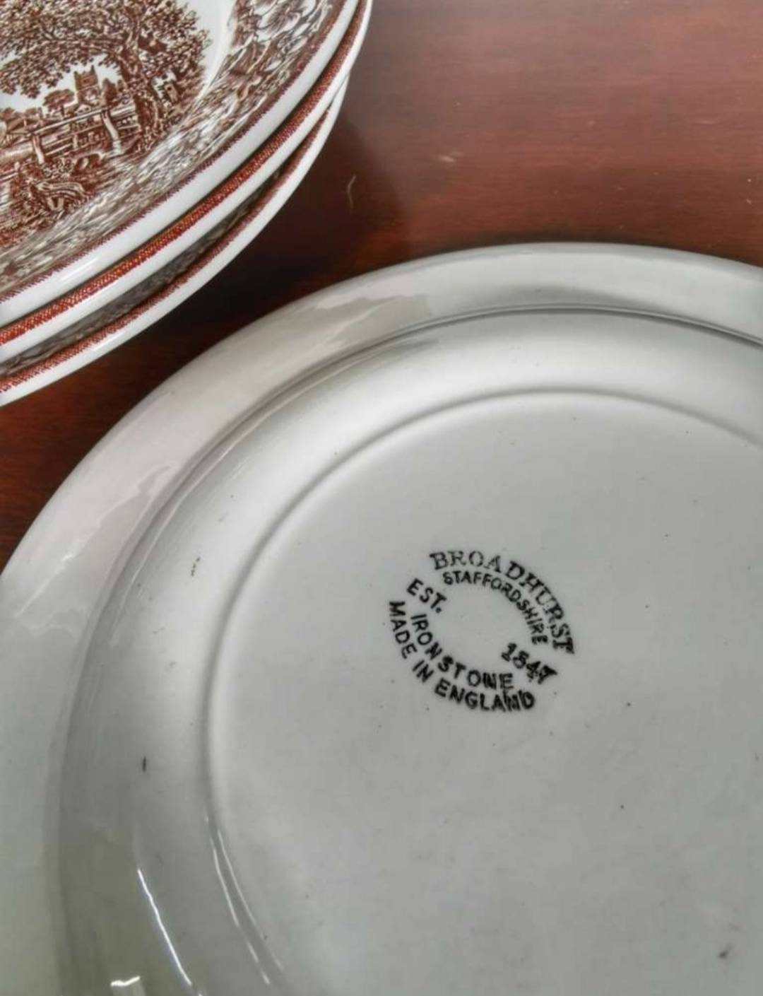 The Constable Series 1776-1976 Plate J Broadhurst Ironstone Made in ...