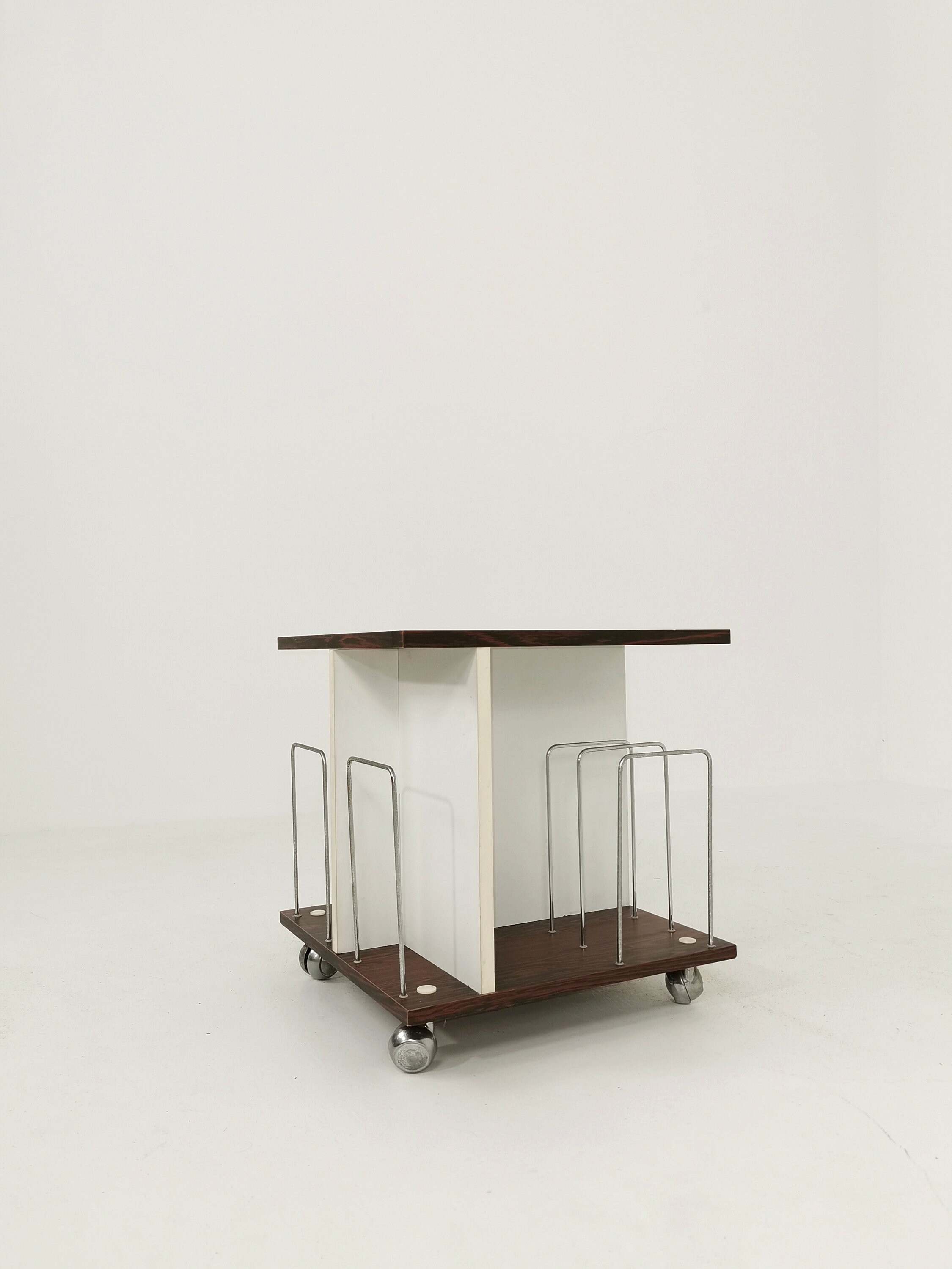 Rare Space Age Trolley With Magazine Rack 1970s - Etsy