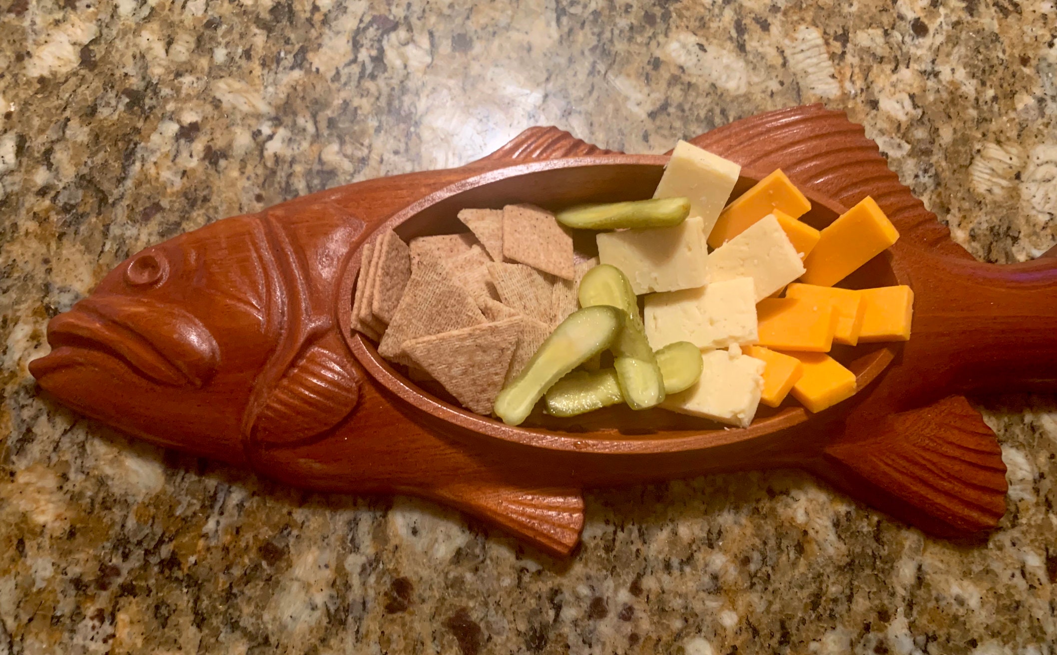 Fish Wood Carving/largemouth Bass/ Serving Platter/wood Carving,wood ...