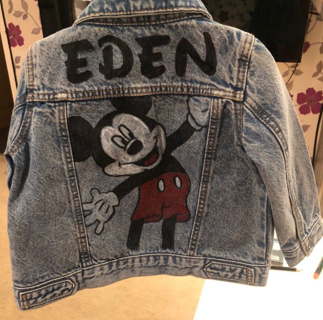 Disney Denim Jackets - Etsy
