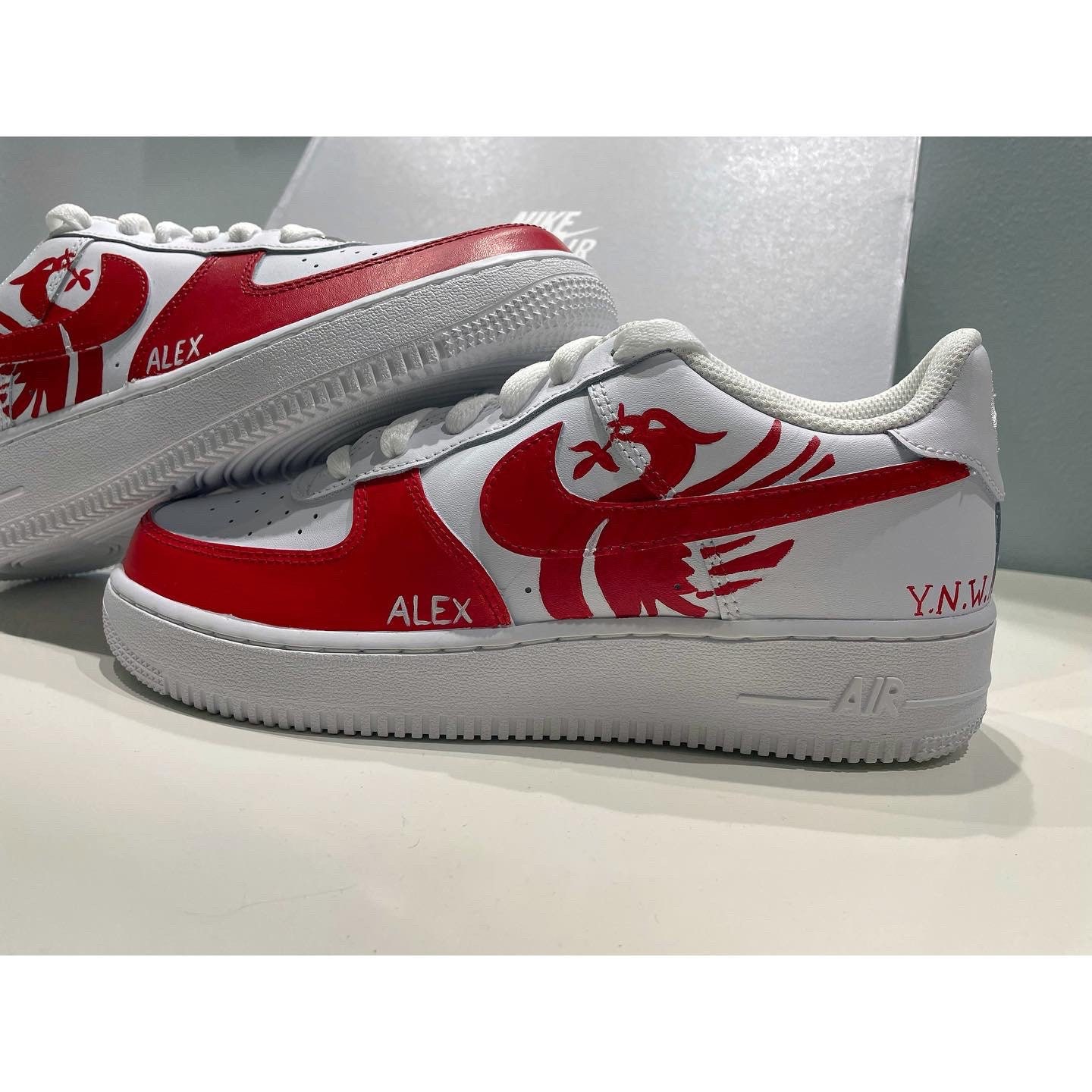 Liverpool Custom AF1 - Etsy