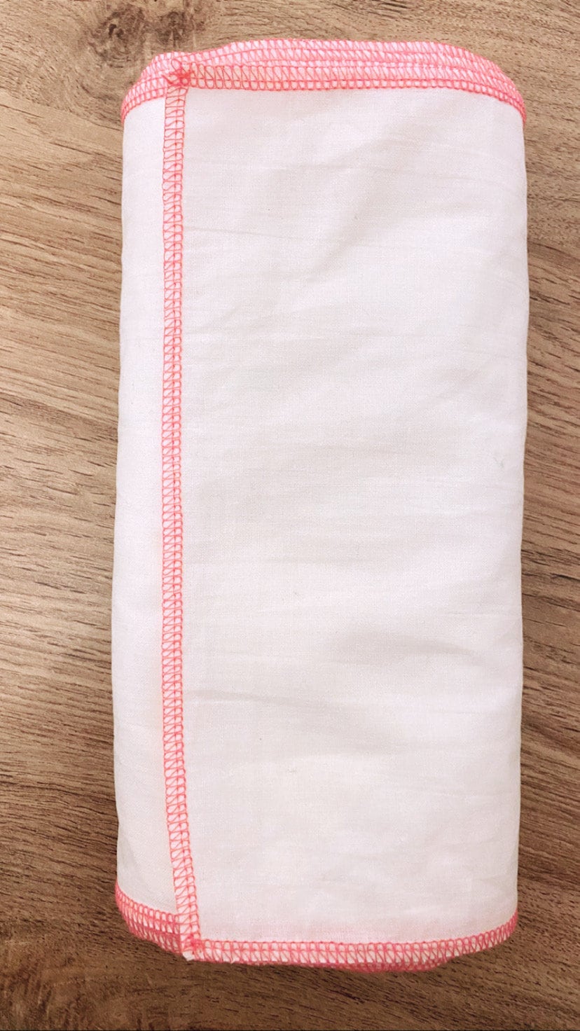 Natural Belly Bind With Pink Finished Edges - *UK Seller* - Etsy