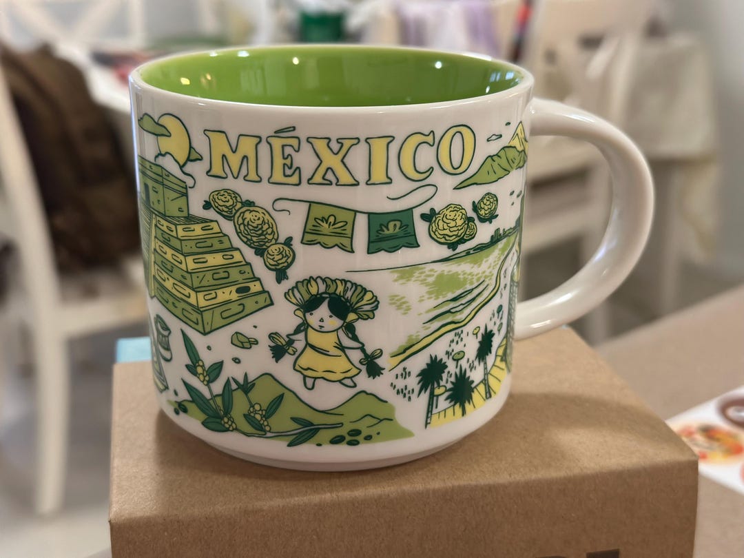 Starbucks Mexico Been There Series Collection 14oz Coffee Mug New With ...