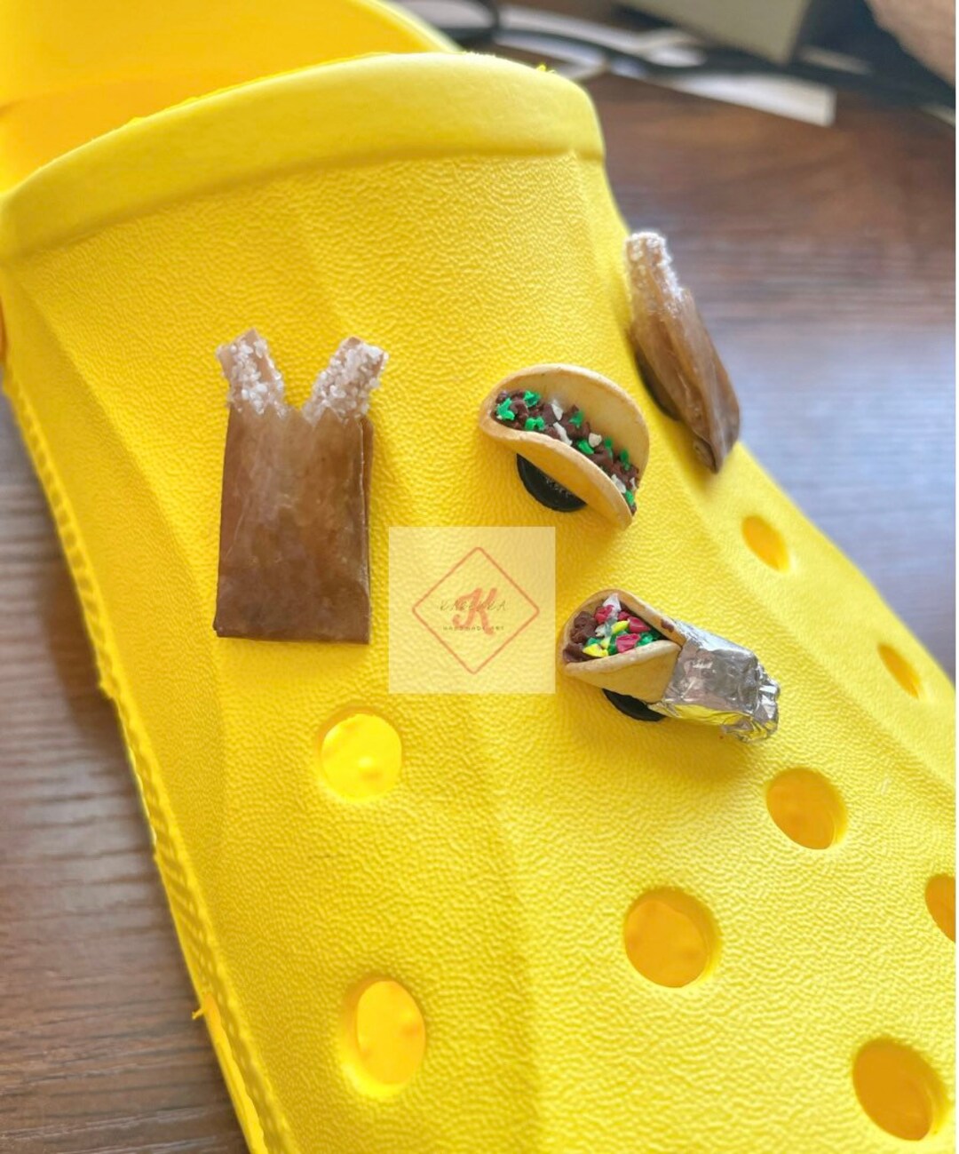 Taco Charm/burrito Charm/ Mexican Charms/ Shoe Charms/ Tacos Charms ...