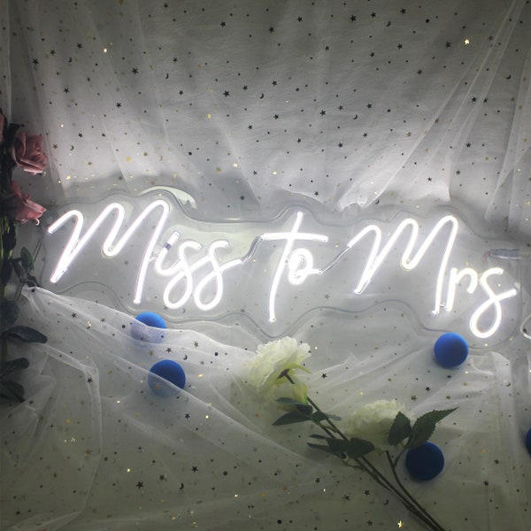Miss to Mrs Sign - Etsy
