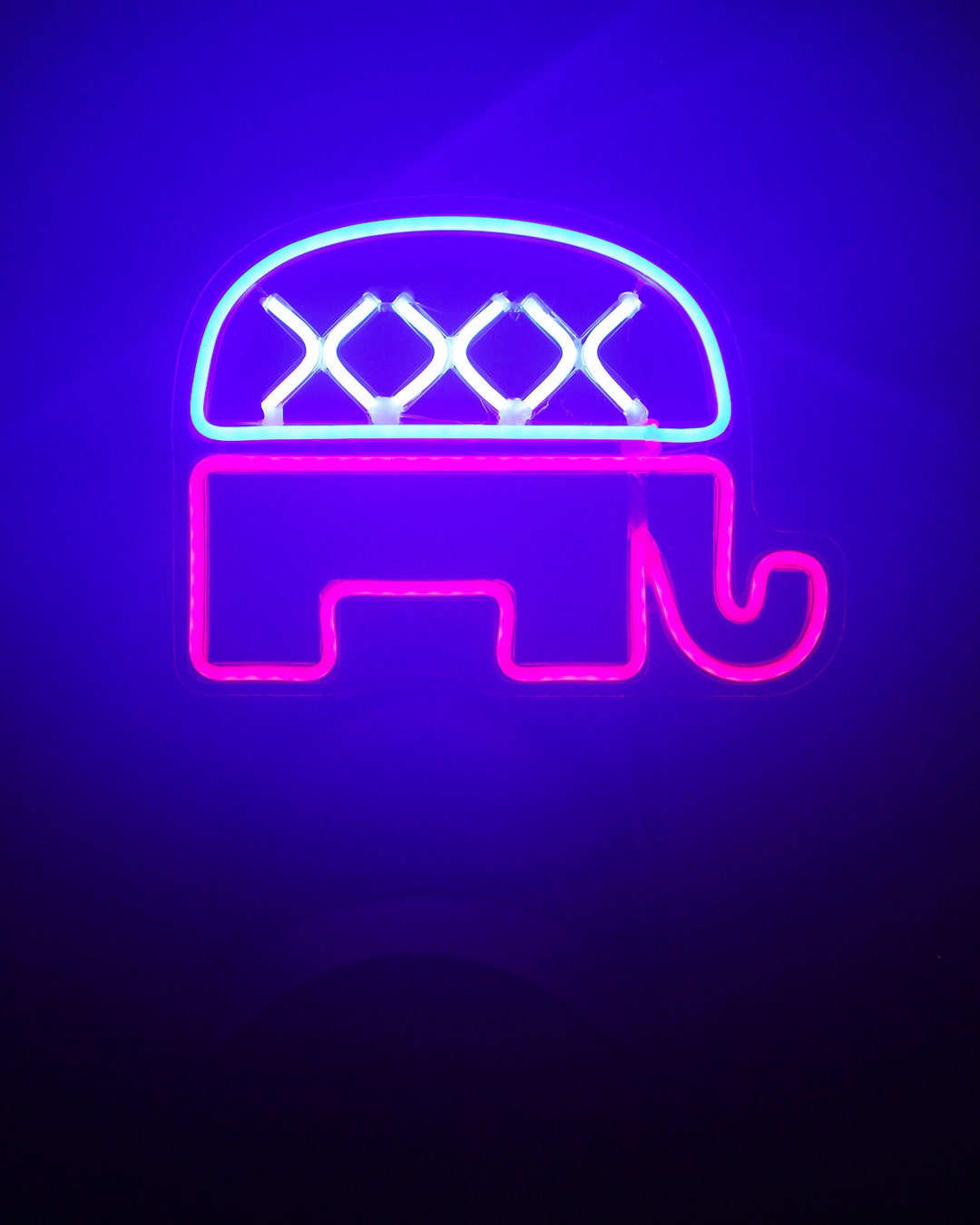 Wearable Republican Elephant Hat Neon Sign Cap for Rally - Etsy