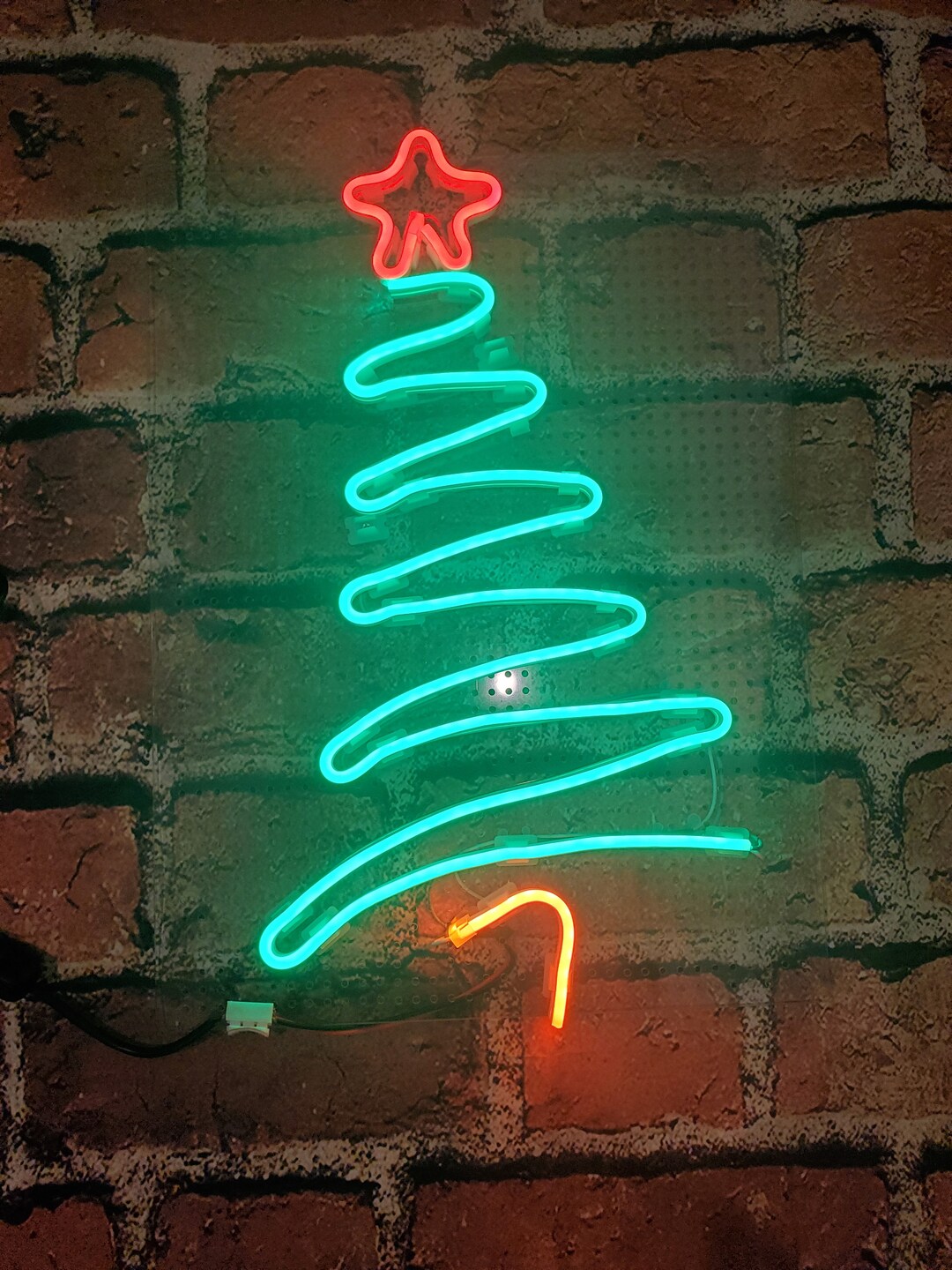 Christmas Themed Christmas Tree LED Neon Light - Etsy