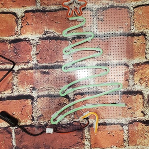 Christmas Themed Christmas Tree LED Neon Light - Etsy