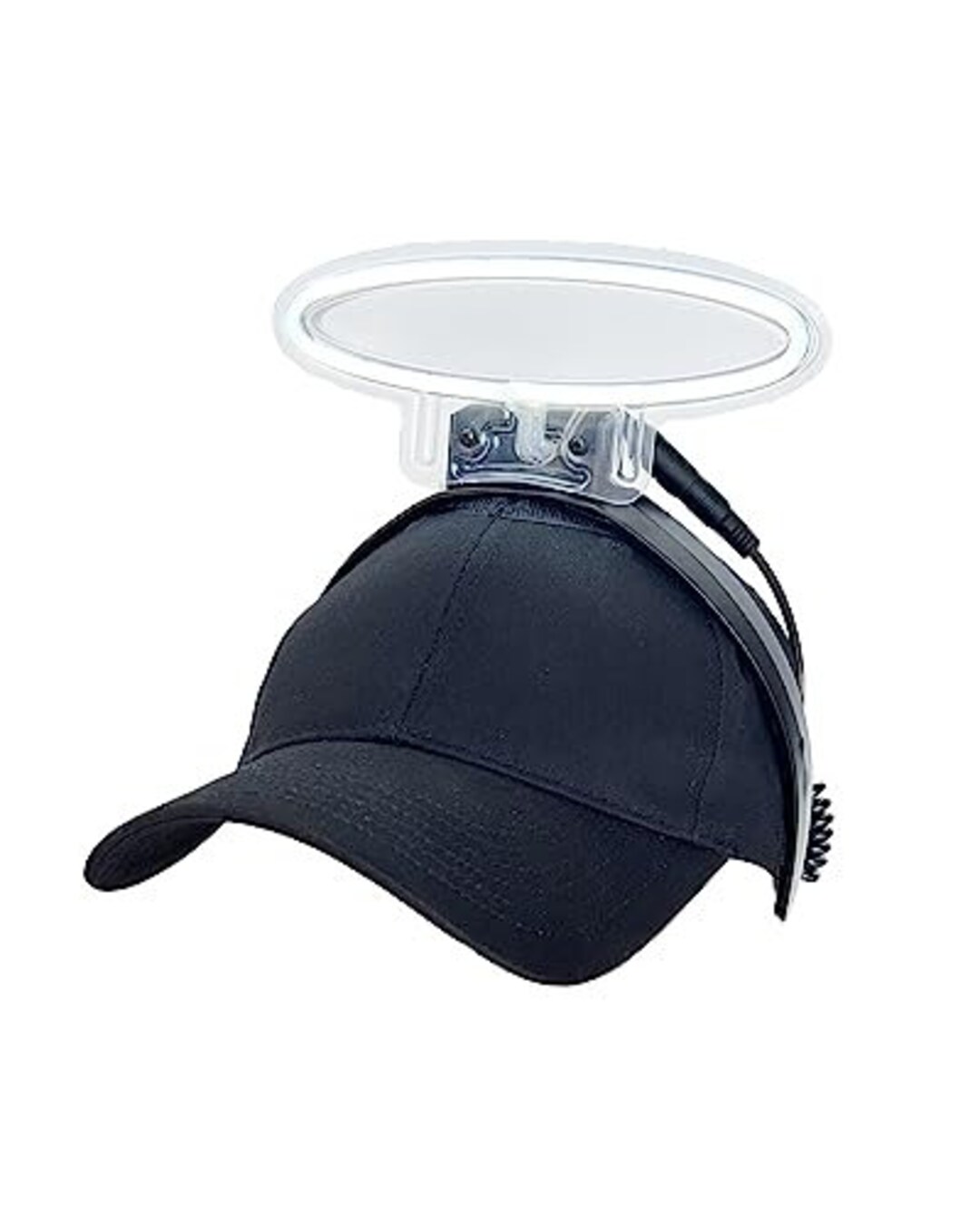 Wearable Ring Neon Sign Cap for Halloween Night Gathering Party Rave ...