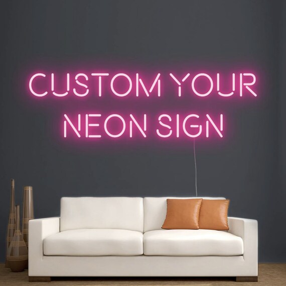 Custom Neon Sign | Etsy