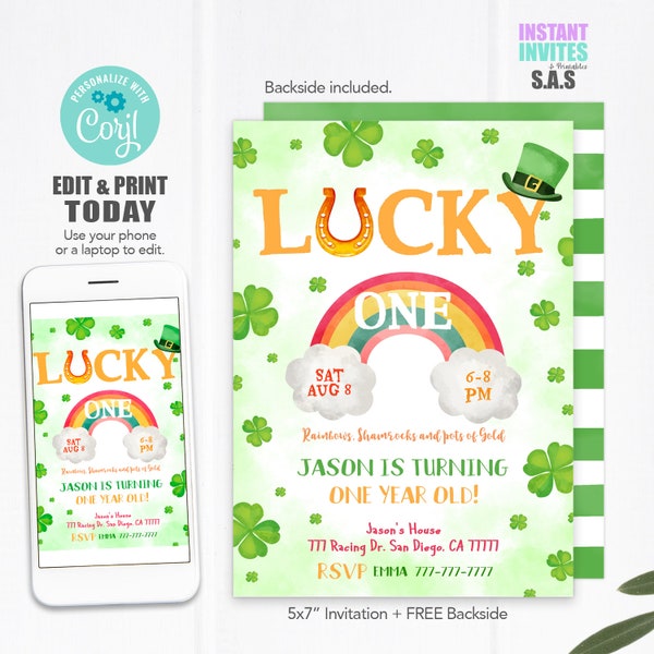 Lucky One Birthday - Etsy