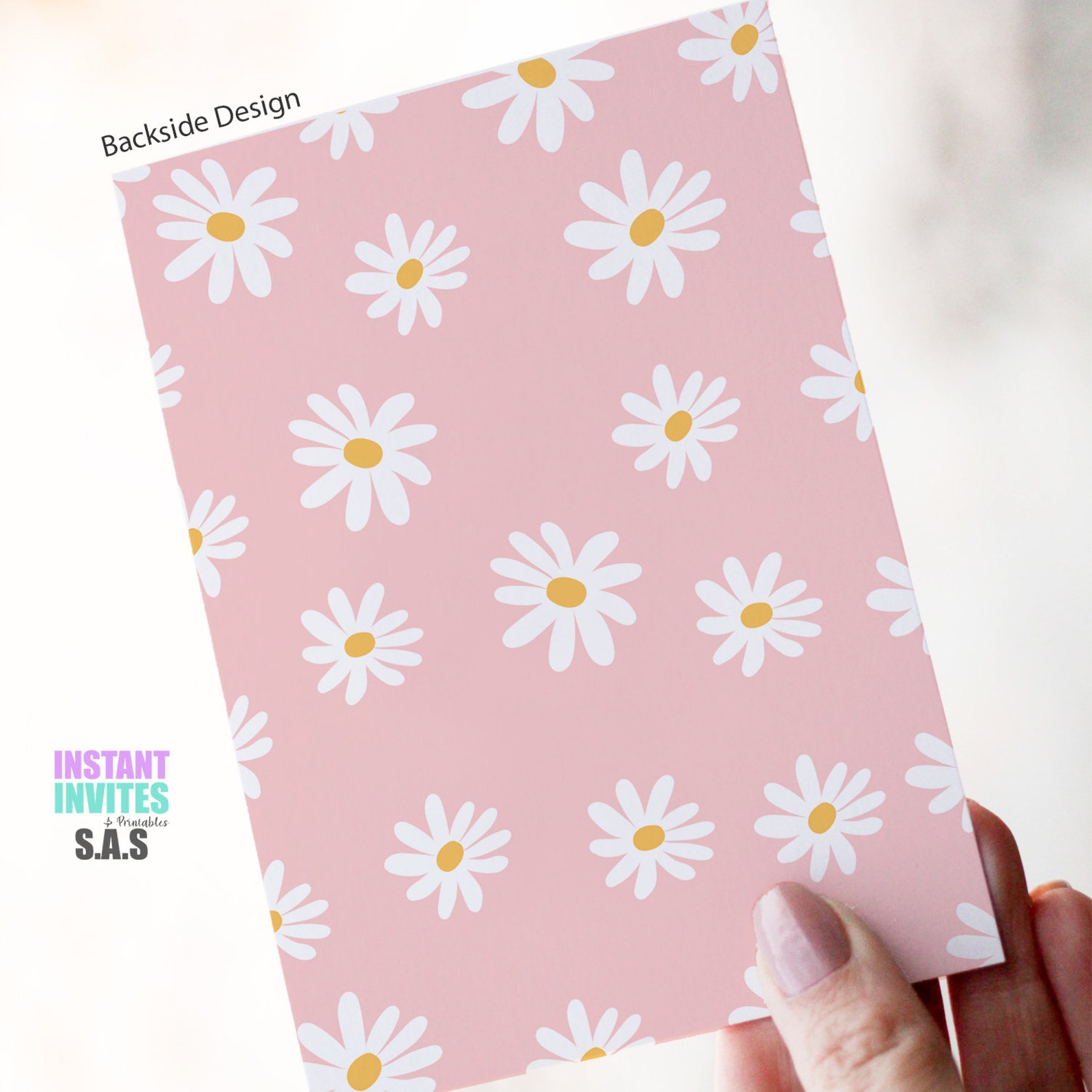 Daisy Invitations Daisy Invite Instant Download Daisy - Etsy