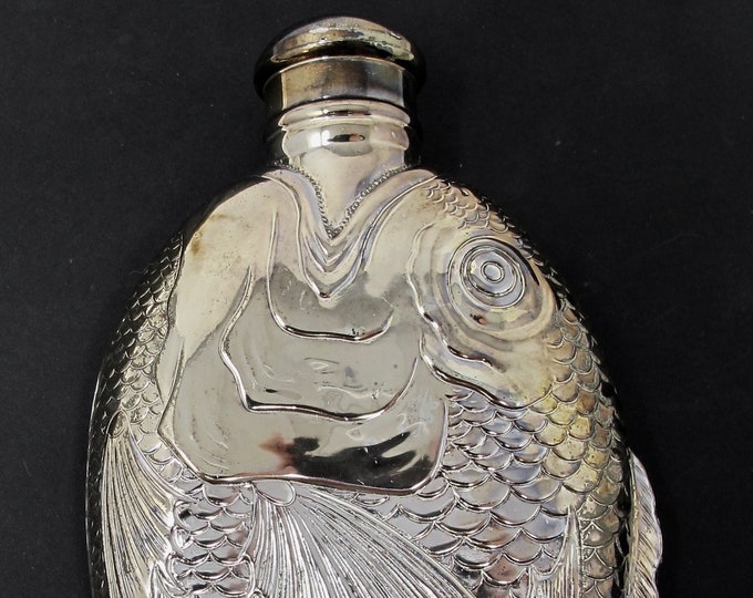 Towle Silver-plated Fish Hip Flask - Etsy