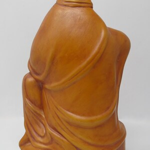 10.5" Burnt Sienna Ceramic Pieta Sculpture Virgin Mary With Body of ...