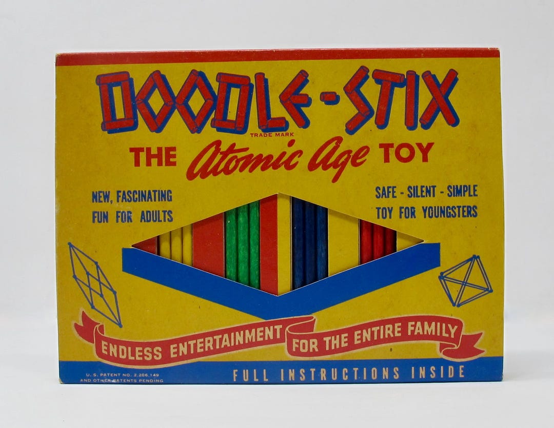 1940s Doodle-stix the Atomic Age Toy by Kay Products Company - Etsy