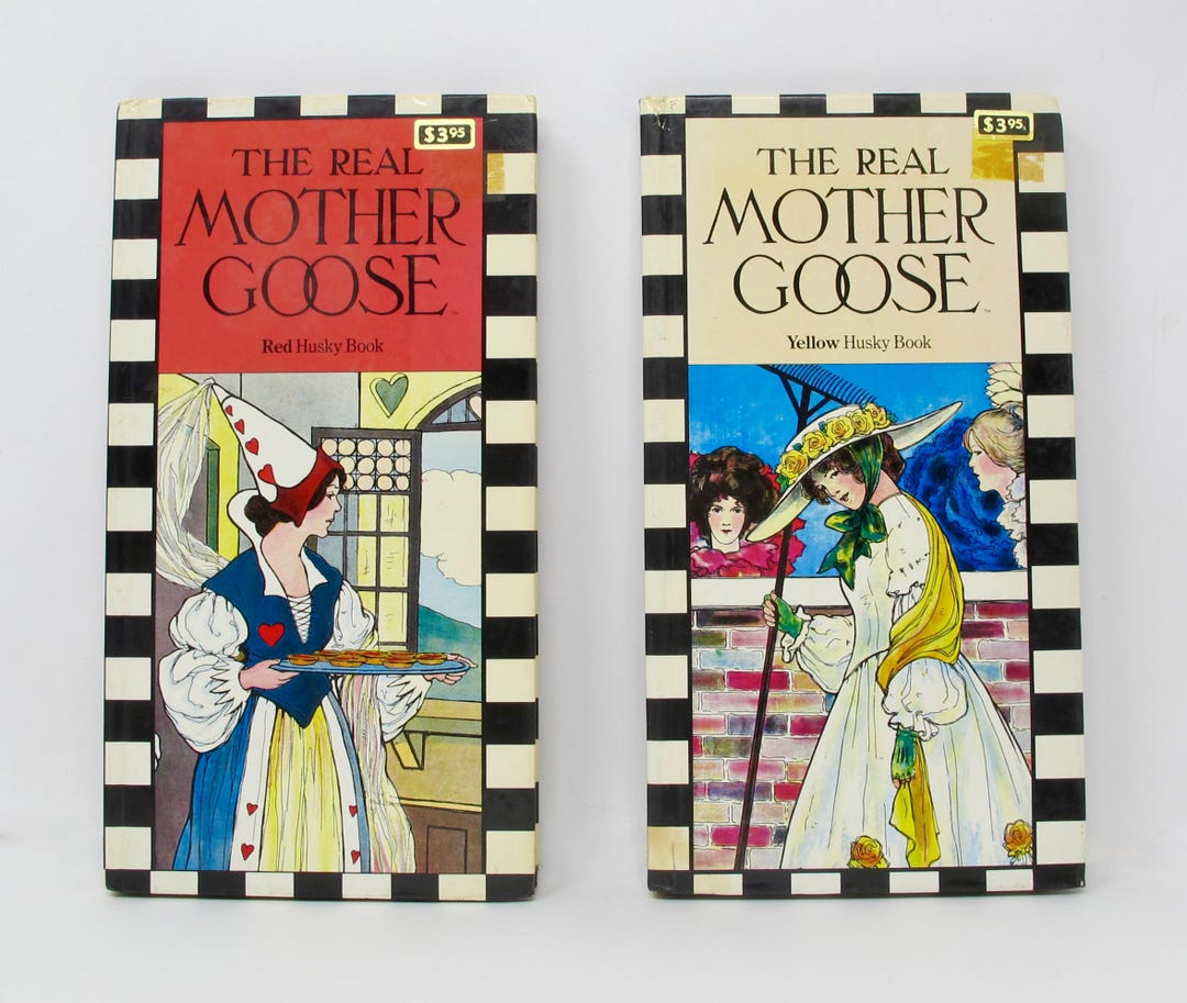 The Real Mother Goose Red Husky Book & Yellow Husky Book (set of 2 ...