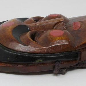 Korean Hahoetal Ceremony Bune Lady Concubine Wooden Mask - Etsy
