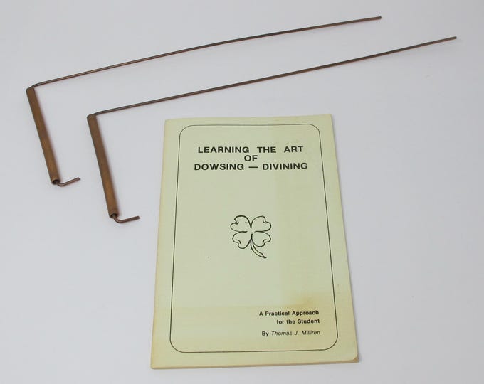 Learning the Art of Dowsing - Divining Book Signed by Author With Two ...