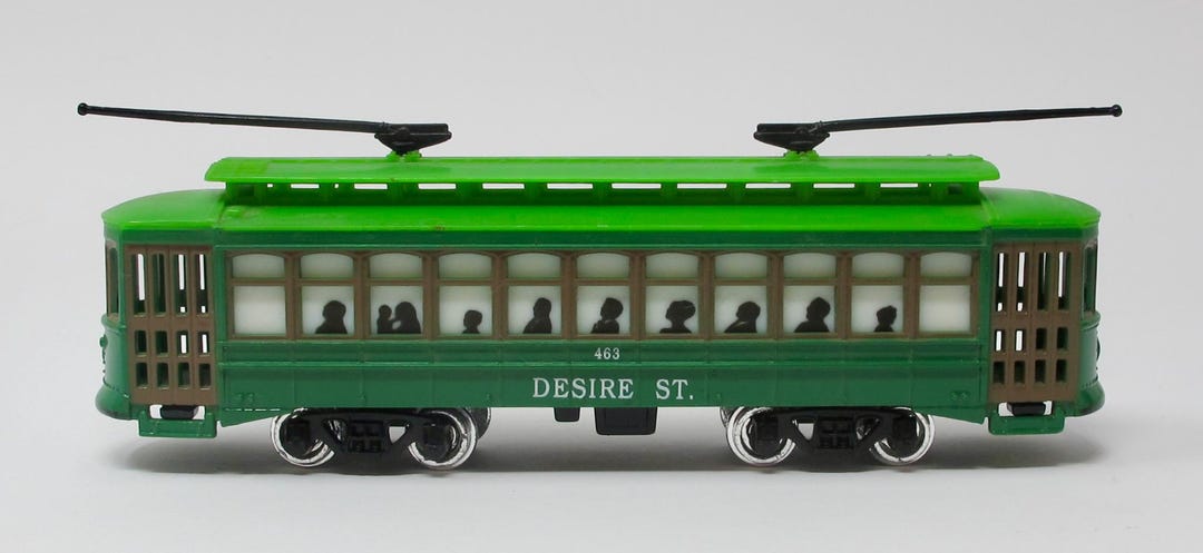 New Orleans Toy Streetcar Named Desire Trolley HO Model Train Scale - Etsy