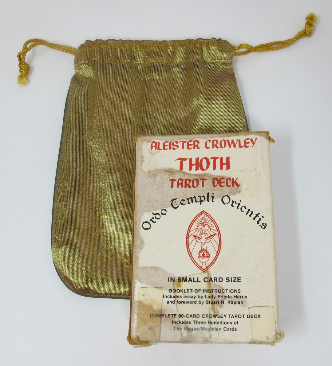 1987 Aleister Crowley Thoth Tarot Deck White Box Small Format With 3 ...