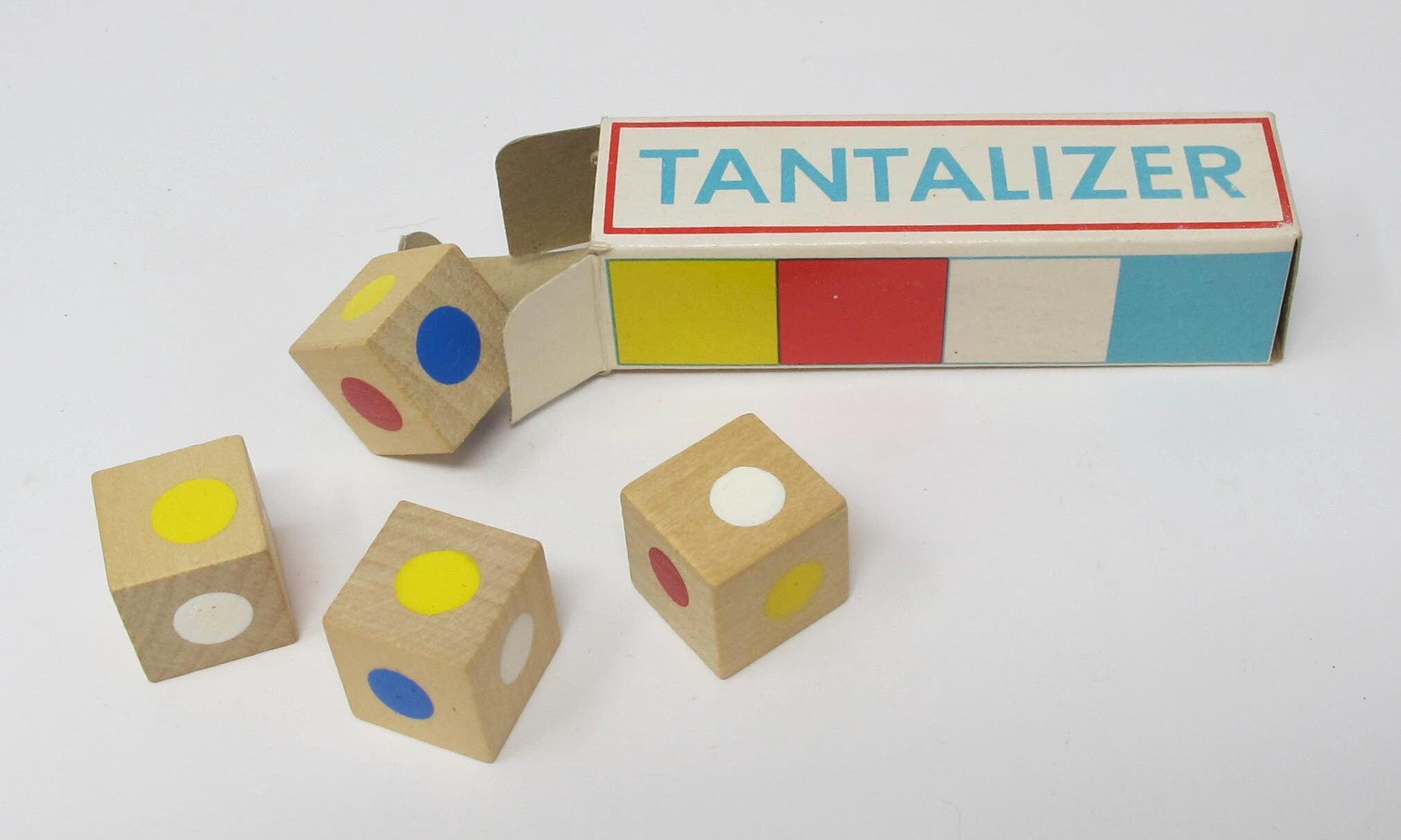 1950s Tantalizer Wooden Dice Game by Shackman NY - Etsy