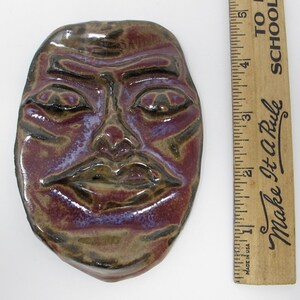 Glazed Ceramic Face by Unknown New Orleans Potter - Etsy