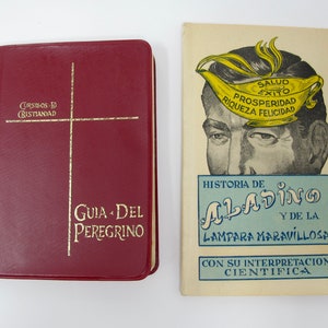 1965 Inscribed Spanish Catholic Missal With Previous Owner's Ephemera ...