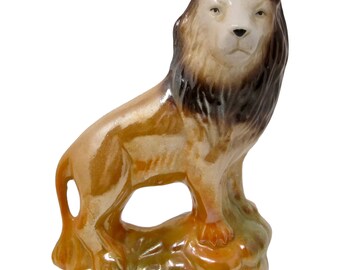 Porcelain Lion - Etsy