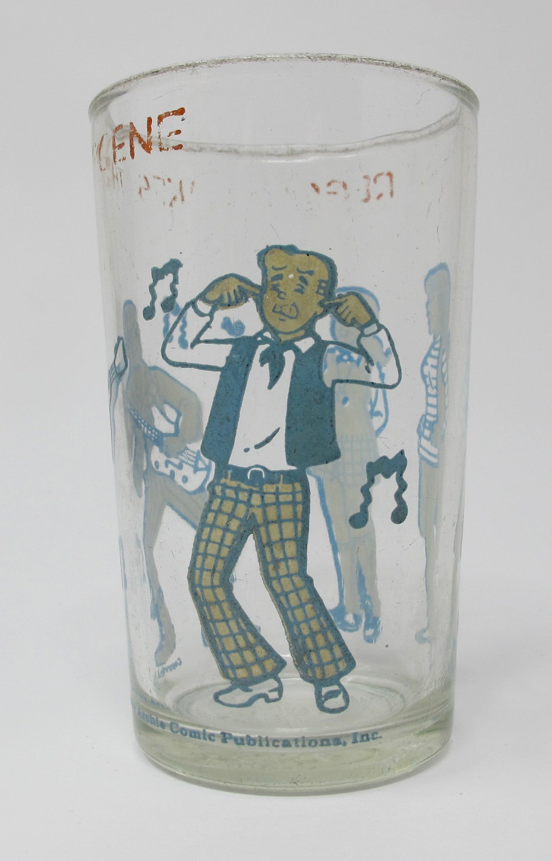 1970s Archie Comics "reggie Makes the Scene" Welch's Jelly Jar Drinking Glass Tumbler - Etsy