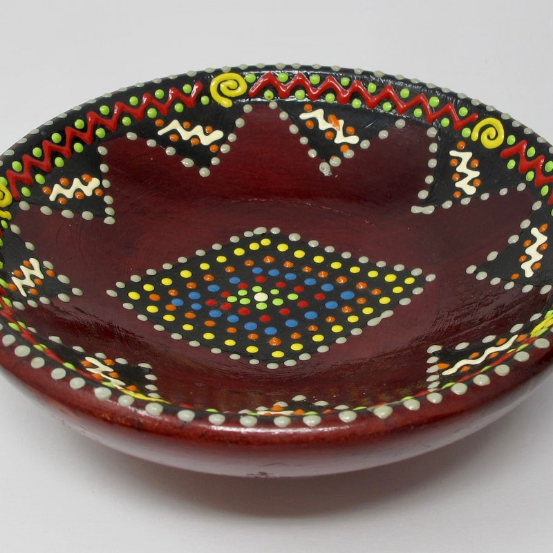 African Wooden Bowl - Etsy